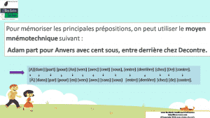 Quelles sont les 14 principales prépositions, et comment les mémoriser ...