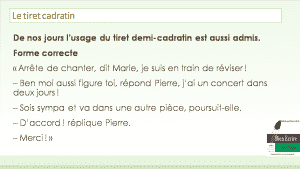 Le tiret pour les dialogues (tiret cadratin) - Bien écrire