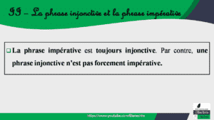Qu’est-ce qu’une phrase injonctive - Bien écrire