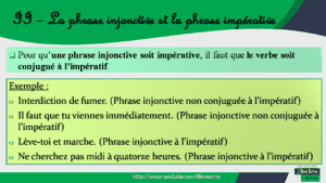 Qu’est-ce qu’une phrase injonctive - Bien écrire