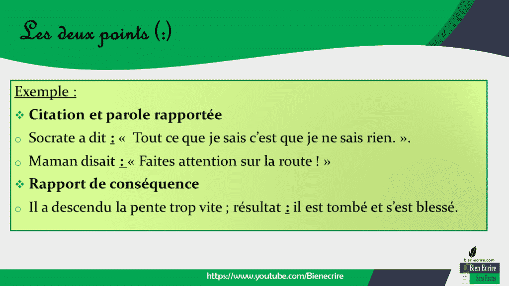 Les signes de ponctuation : comment les utiliser (première partie ...