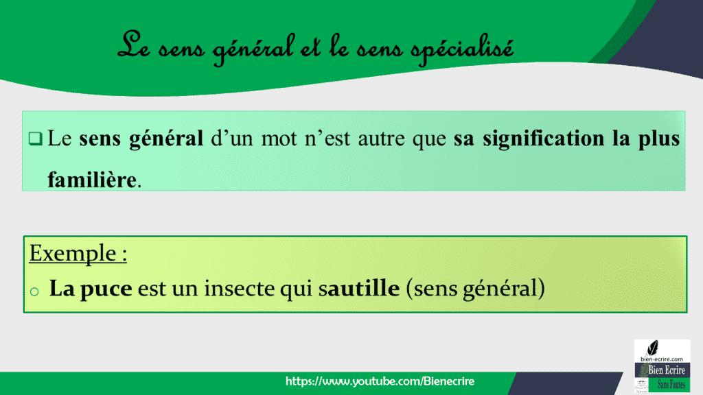 La polysémie des mots : sens propre/figuré, contextuel ; champ ...
