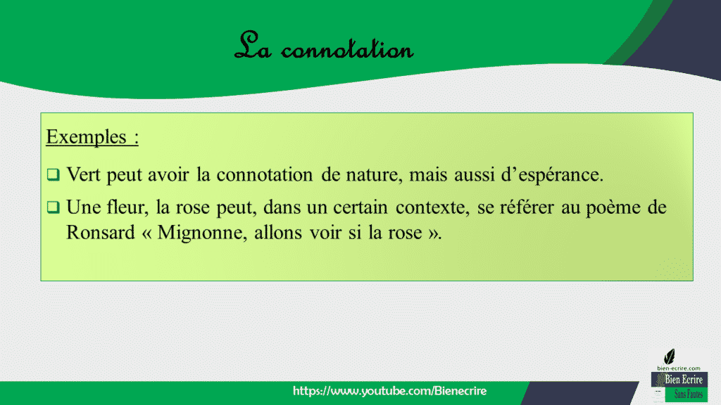 Que sont la connotation et la dénotation ? - Bien écrire
