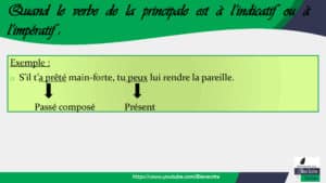La concordance des temps avec « si » (concordance 5/5) - Bien écrire