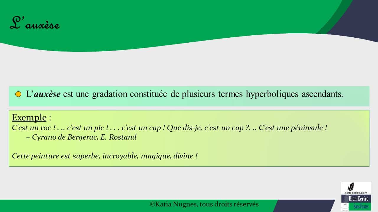 Figures d’intensité 2 – hyperbole et figures d’exagération - Bien écrire