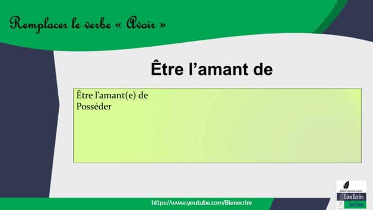 Synonymes du verbe avoir (liste 2/9) - Bien écrire