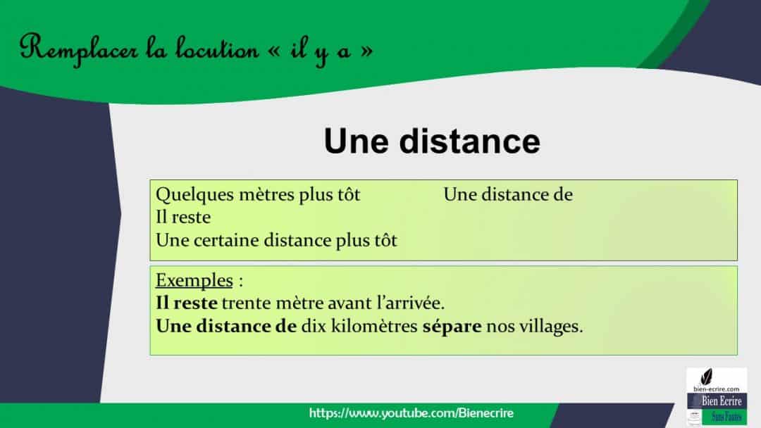Il y a, une expression à remplacer (liste 8/9) - Bien écrire